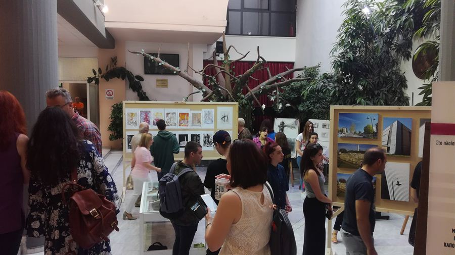 Εγκαινιάστηκε η έκθεση με έργα των μαθητών του 4ου ΕΠΑΛ στο ΔΩΛ (φωτο ...