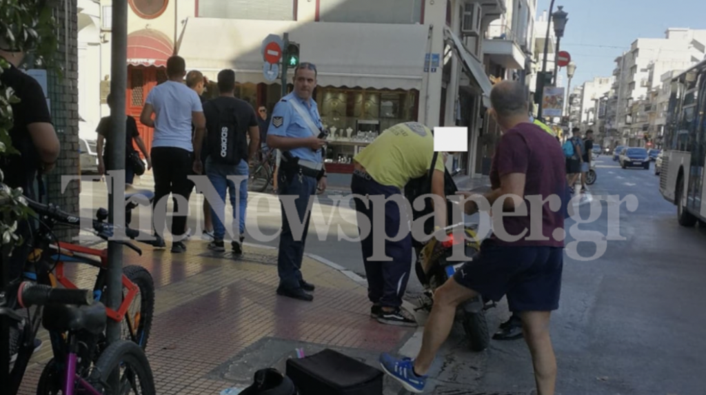 Τροχαίο ατύχημα στον Βόλο – Μηχανάκι συγκρούστηκε με ποδήλατο (φωτο ...
