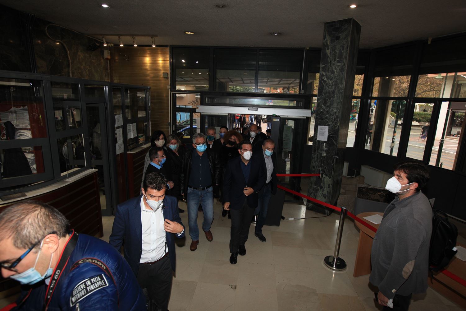 Στο δημαρχείο της Λάρισας ο Αλέξης Τσίπρας - Δείτε φωτογραφίες ...