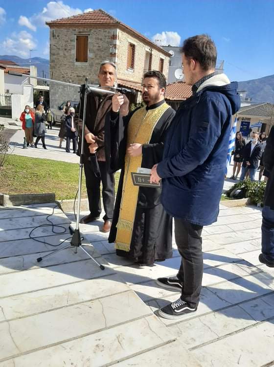 O εορτασμός της Εθνικής Επετείου της 25ης Μαρτίου στο Δήμο Τεμπών (φώτο ...