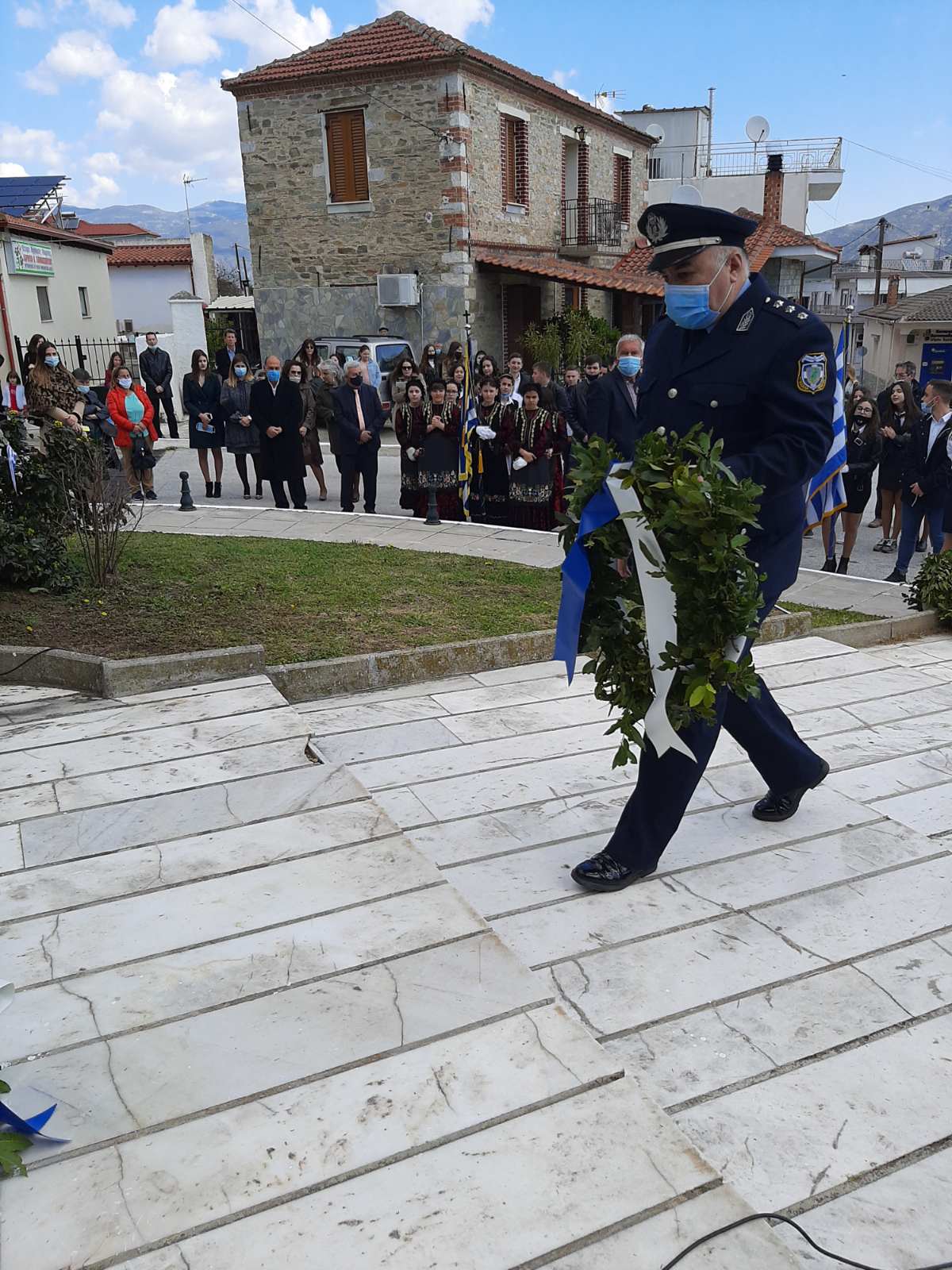 O εορτασμός της Εθνικής Επετείου της 25ης Μαρτίου στο Δήμο Τεμπών (φώτο ...