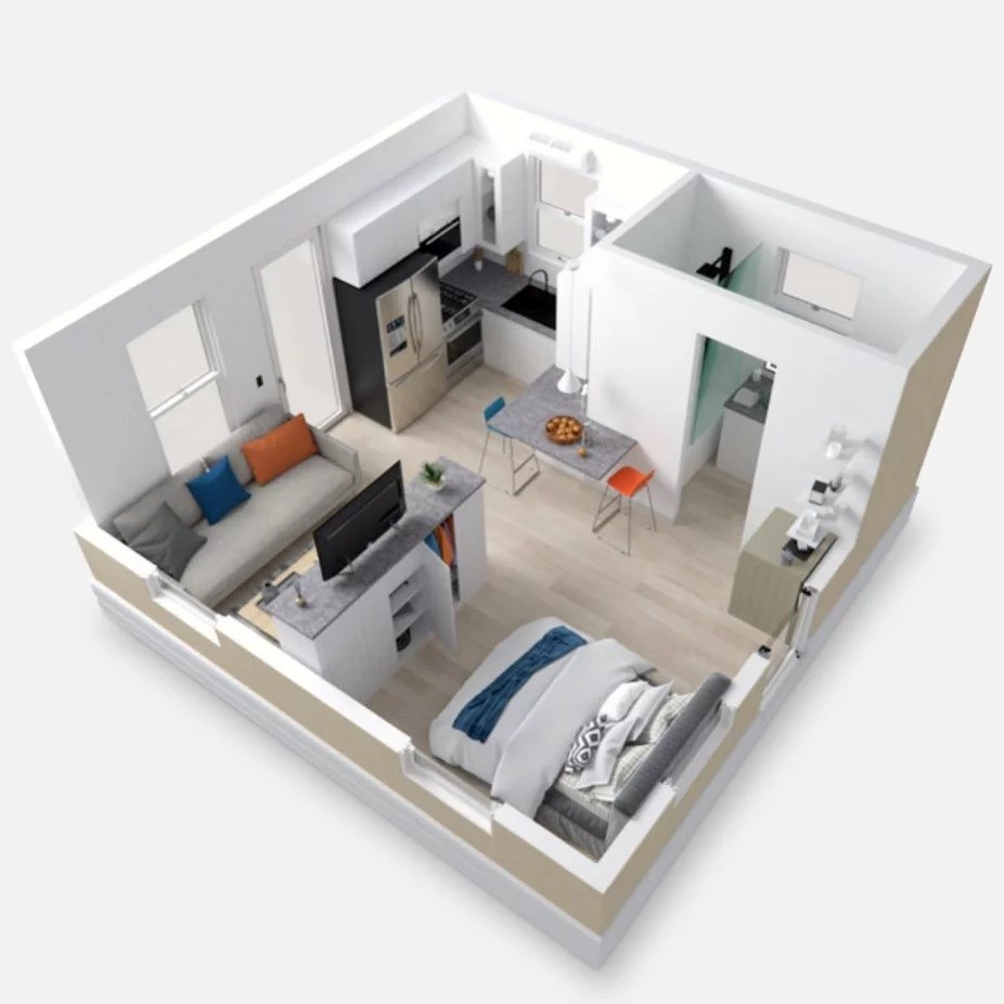 Στο εσωτερικό του νέου σπιτιού του Elon Musk που είναι μόλις 35 τμ ...