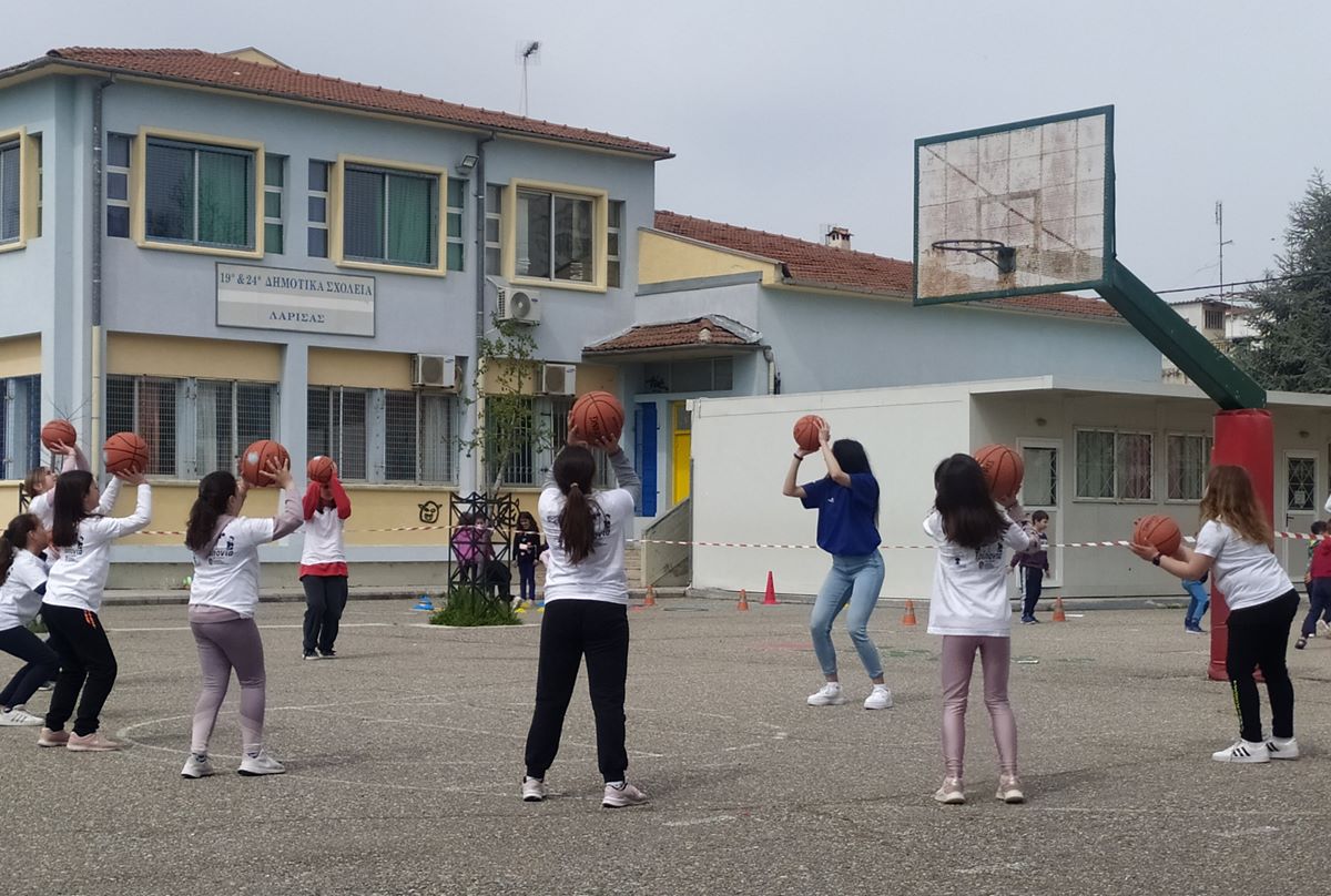 Εκπαιδευτικό Αθλητικό Πρόγραμμα «Τρίποντα στα σχολεία» στο 24ο Δημοτικό ...