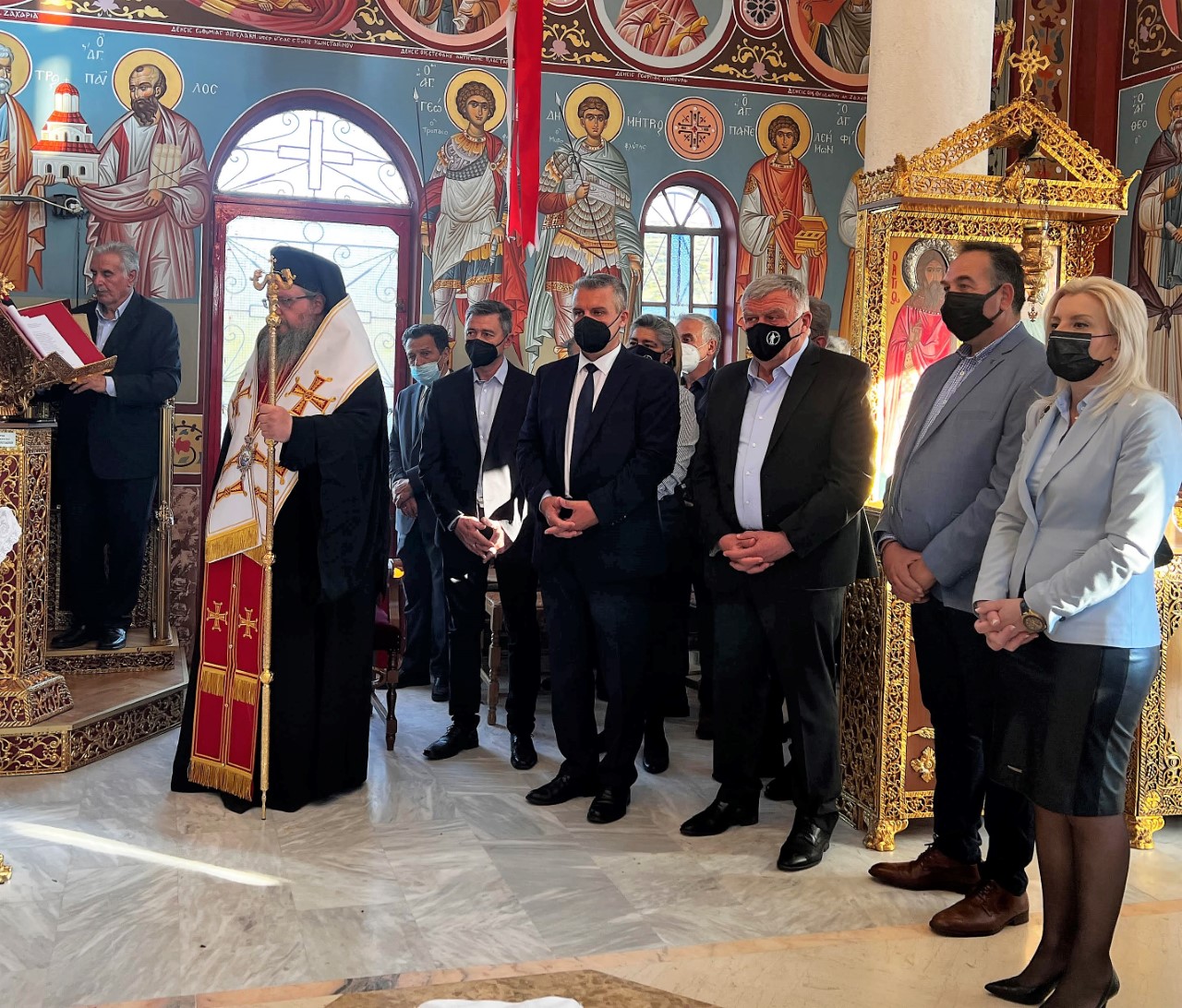 Εσπερινός στο Ιερό Παρεκκλήσιο των Αγίων Ραφαήλ, Νικολάου και Ειρήνης ...