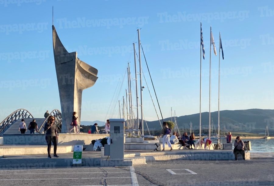 Απόλαυσαν το ηλιόλουστο απόγευμα της Δευτέρας οι Βολιώτες στην παραλία ...