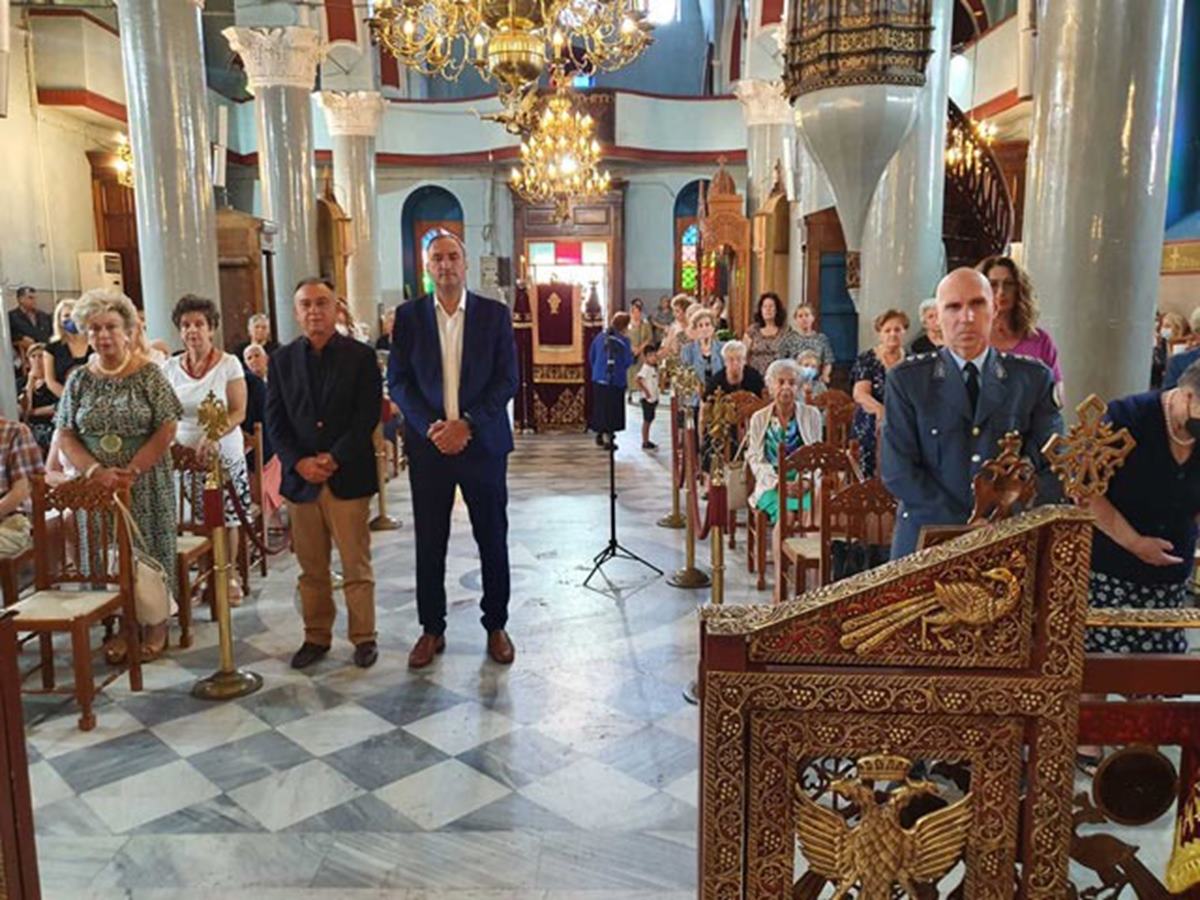 Στον Ιερό Ναό της Παναγίας Φανερωμένης Τυρνάβου ο Γ. Κόκουρας ...