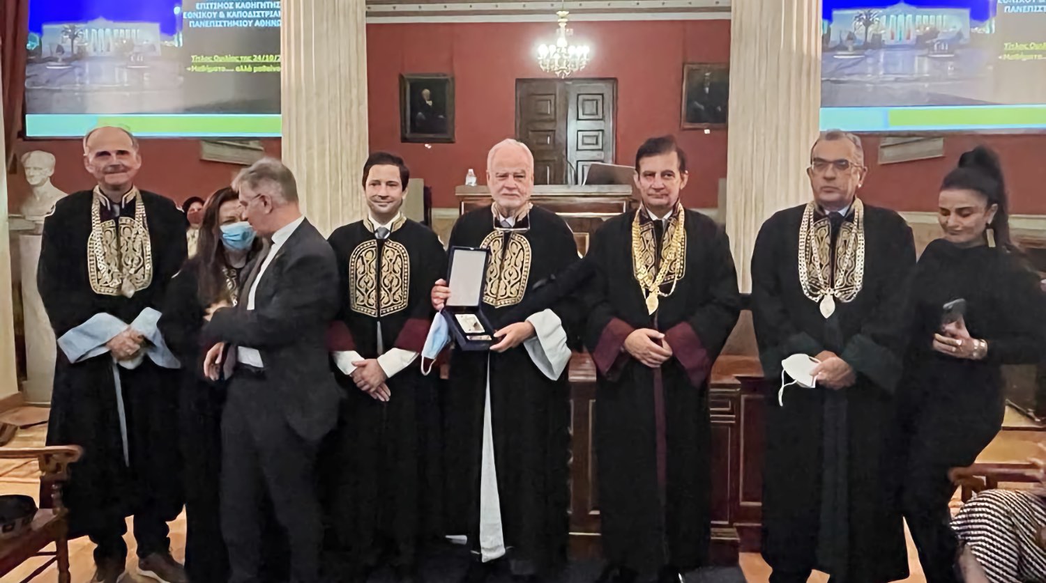Επίτιμος καθηγητής Ιατρικής στο Πανεπιστήμιο Αθηνών ο Λαρισαίος Χρήστος ...