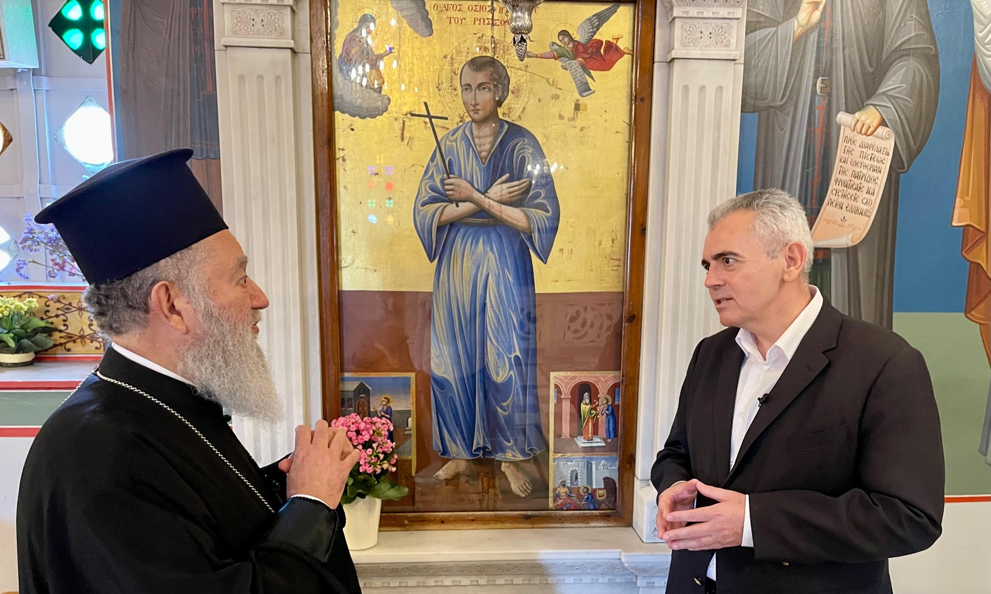 Χαρακόπουλος στον Άγιο Ιωάννη τον Ρώσο και τον Άγιο Ιάκωβο Τσαλίκη: Οι ...