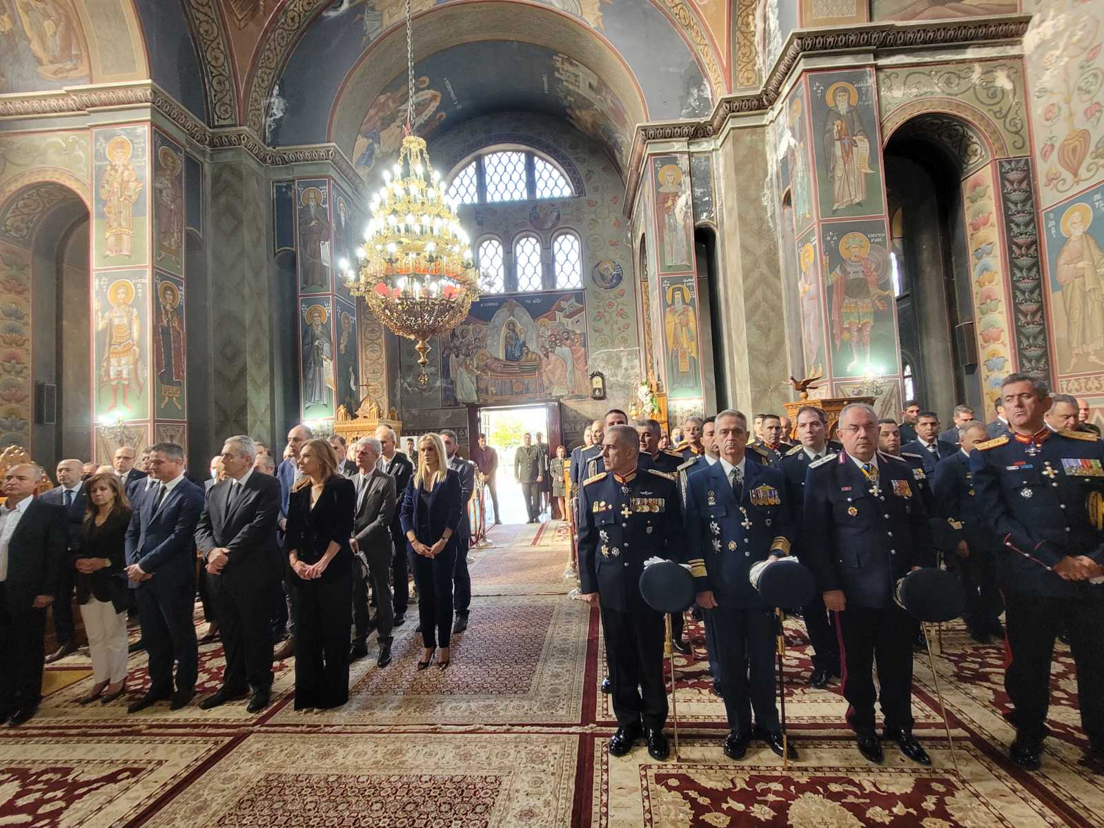 Λάρισα: Τελέστηκε η επίσημη δοξολογία στον Ιερό Ναό Μεταμορφώσεως του ...
