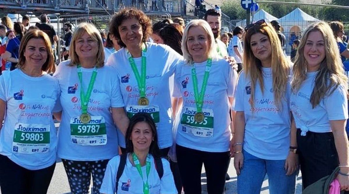 Στον 39ο Αυθεντικό Μαραθώνιο της Αθήνας συμμετείχε η Ρένα Καραλαριώτου ...