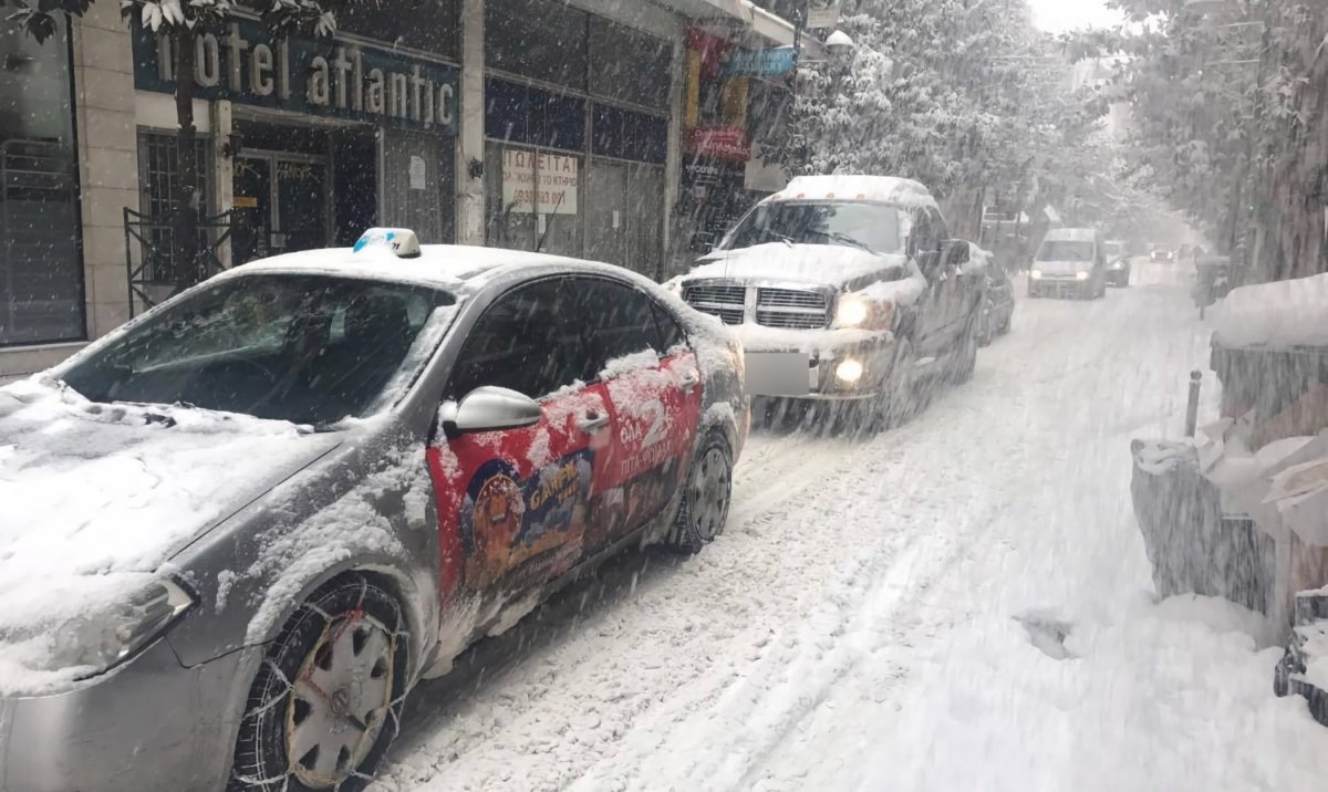 Πότε η Λάρισα γνώρισε τις μεγαλύτερες χιονοπτώσεις τα τελευταία 60 ...