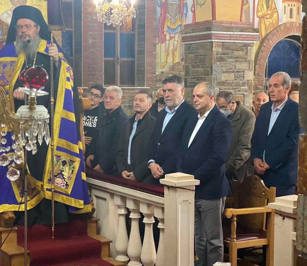 Στα Μύρα για την εορτή του Αγίου Σπυρίδωνα ο Χρήστος Καπετάνος ...