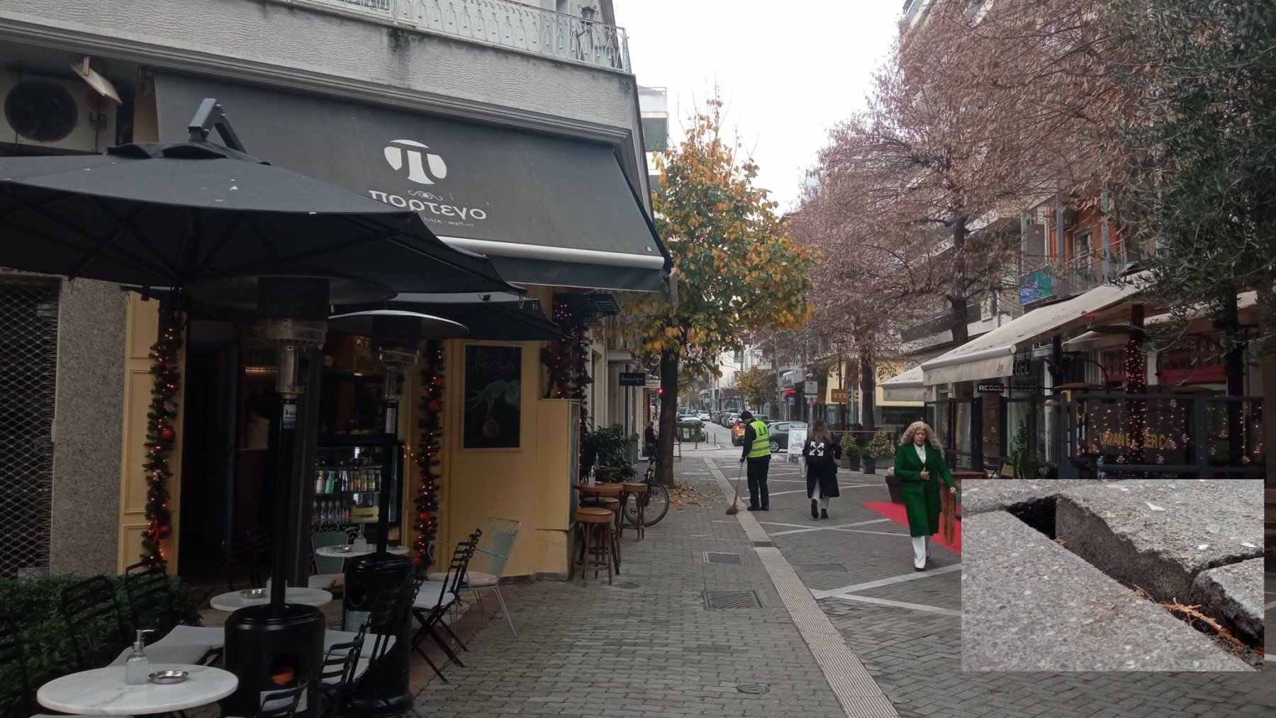 Το σημείο στο κέντρο της πόλης που… ξαπλώνει Λαρισαίους σε καθημερινή ...