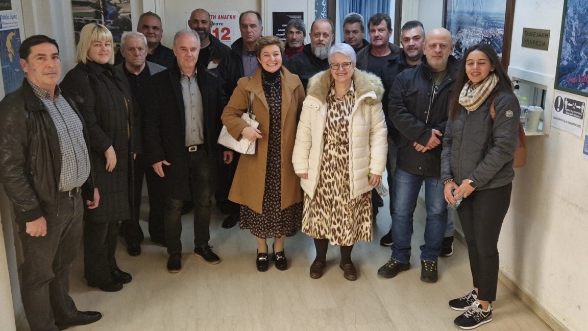 Δ. Τεμπών: Συναντήθηκε με τους υποψηφίους του συνδυασμού του στην Δ. Ε ...