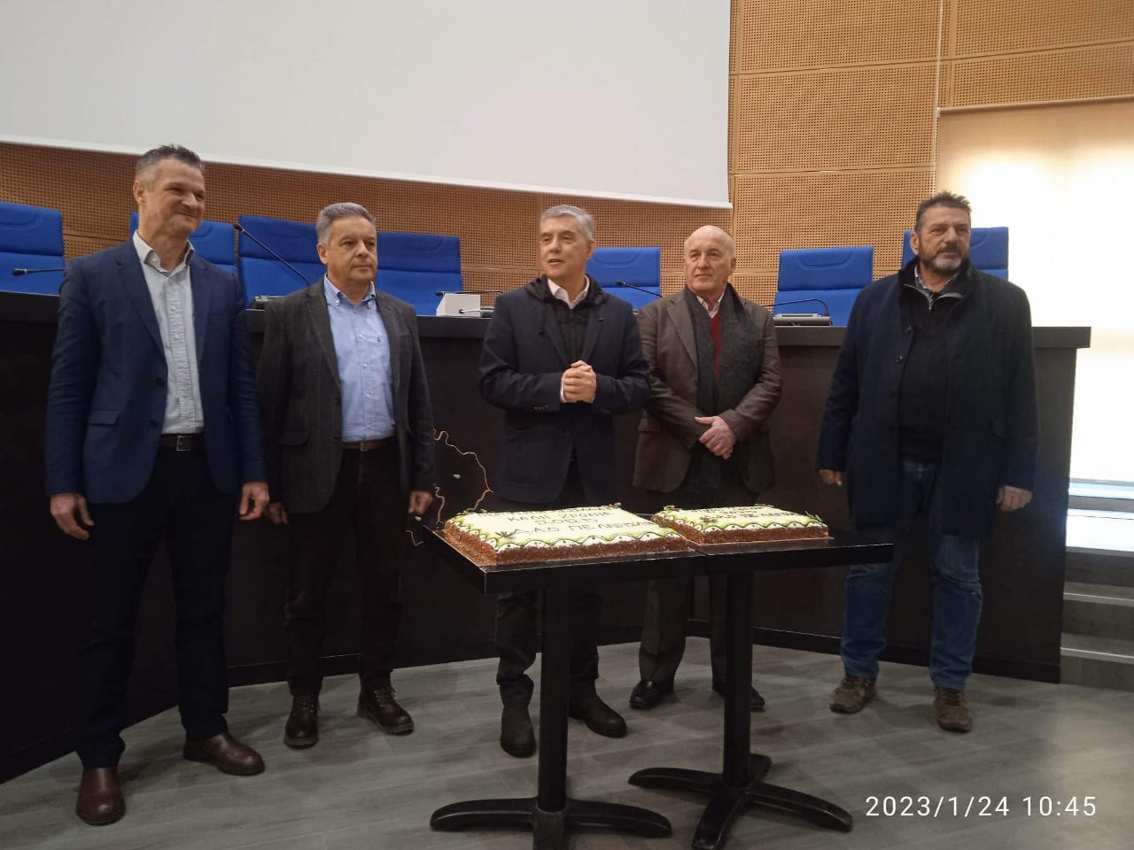 Παρουσία Κ. Αγοραστού η κοπή πίτας της Διεύθυνσης Αγροτικής Οικονομίας ...