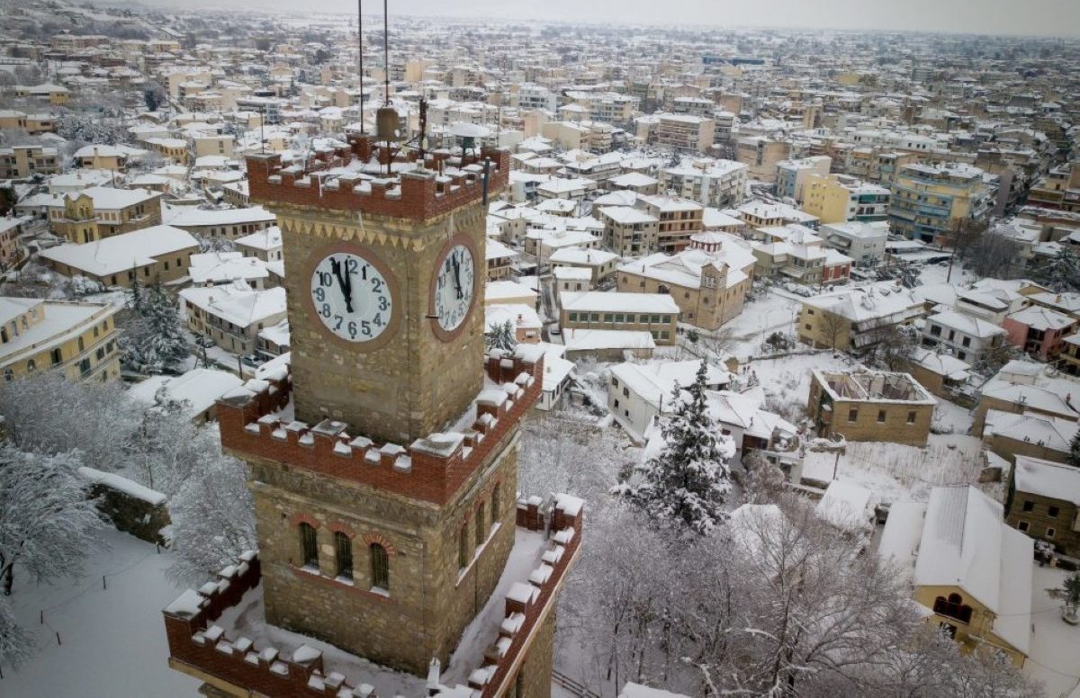 Χιόνι και στην πόλη των Τρικάλων την Κυριακή – ONLARISSA.GR Νέα ...