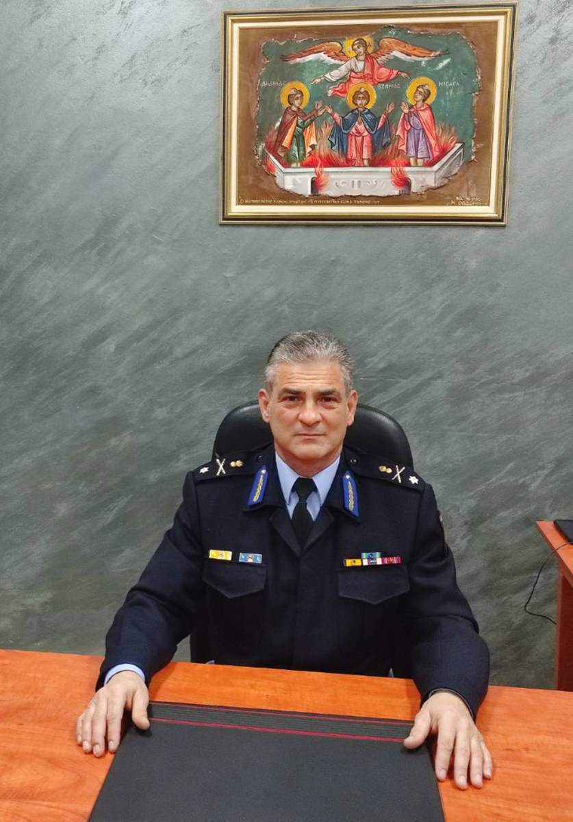 Ο Νίκος Μητσιογιάννης νέος διοικητής της Περιφερειακής Πυροσβεστικής ...