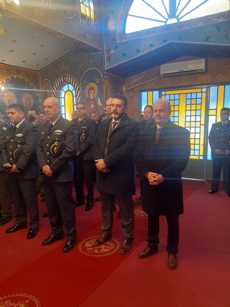 Στη ΔΑΚ για τον εορτασμό του Οσιομάρτυρα Δαμιανού ο Γιώργος Μανώλης ...