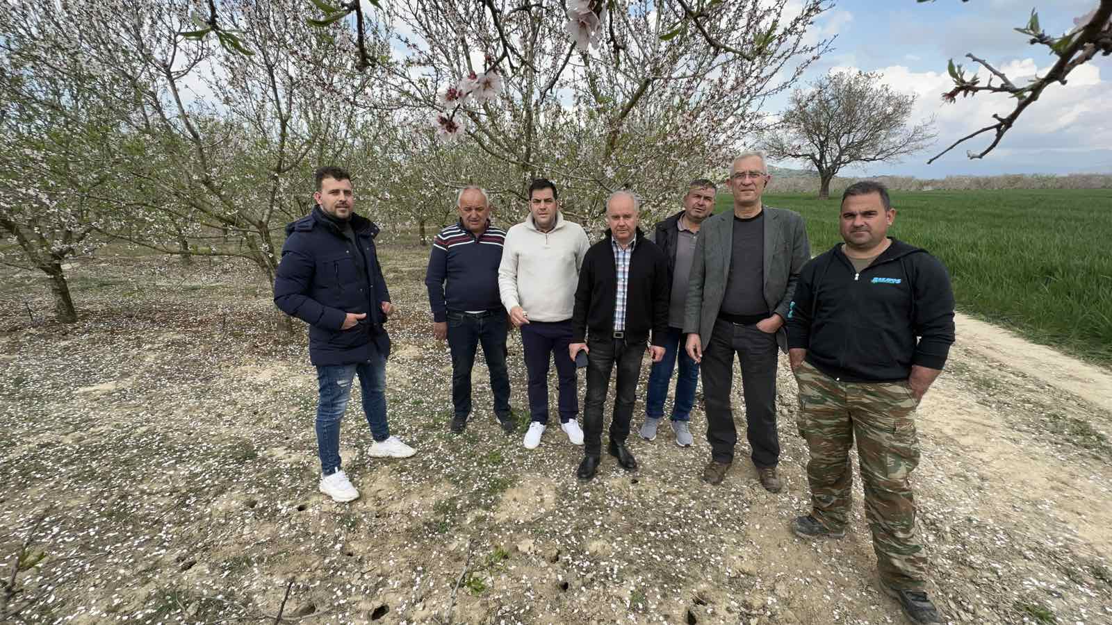 Αυτοψία του επόπτη Π.Ε. Λάρισας σε περιοχές της Δ.Ε. Νέσσωνος του Δήμου ...