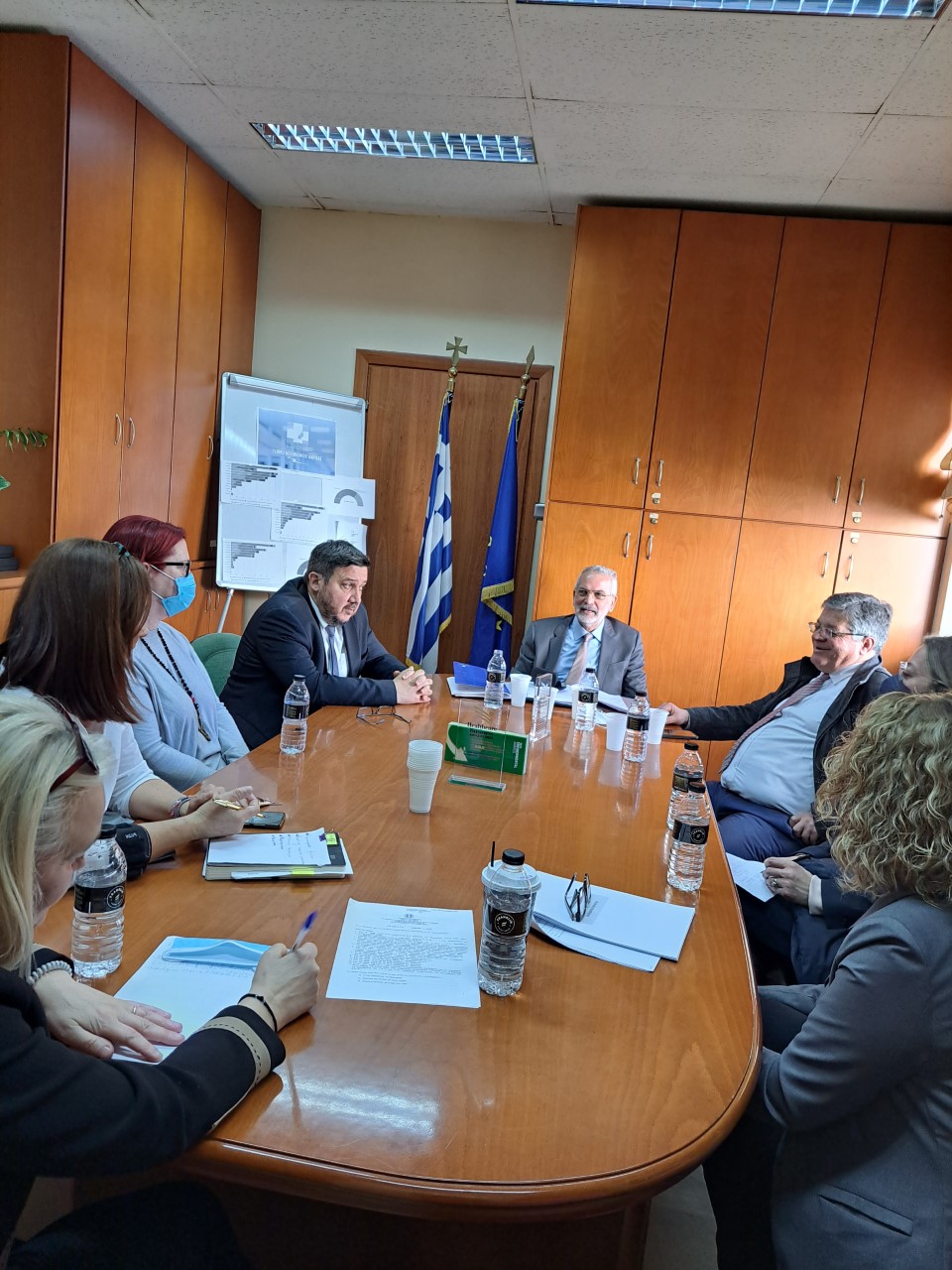 Στο Γενικό Νοσοκομείο Λάρισας ο Πρόεδρος του Ελεγκτικού Συνεδρίου ...