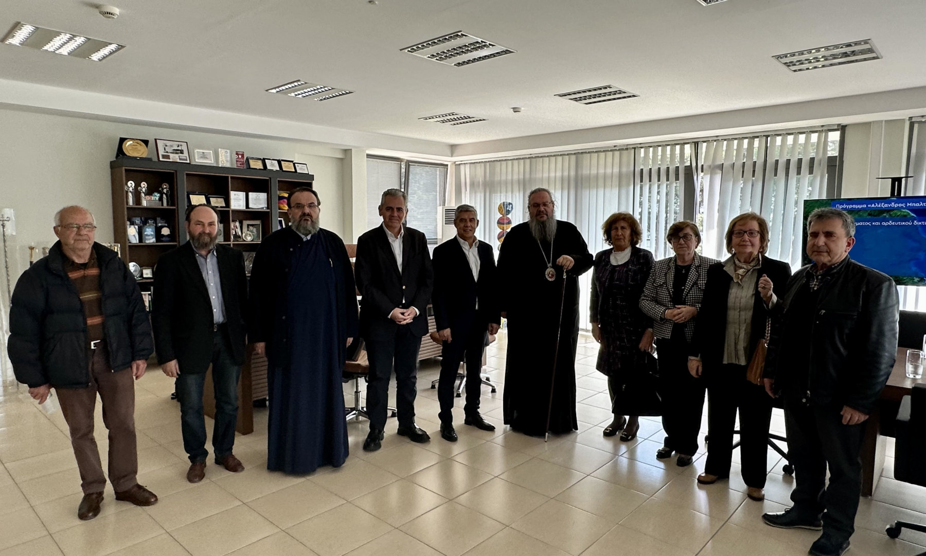 Ευχαριστίες Χαρακόπουλου σε Αγοραστό για συμβολή στην αποπεράτωση της ...