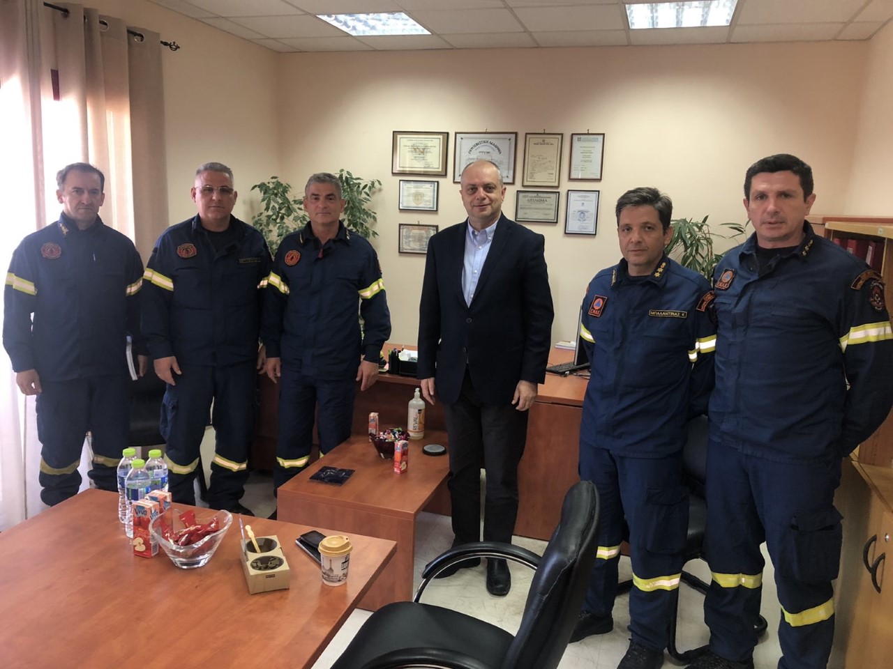 Καπετάνος στην Πυροσβεστική Υπηρεσία Λάρισας και την 8η ΕΜΑΚ: «Είμαστε ...