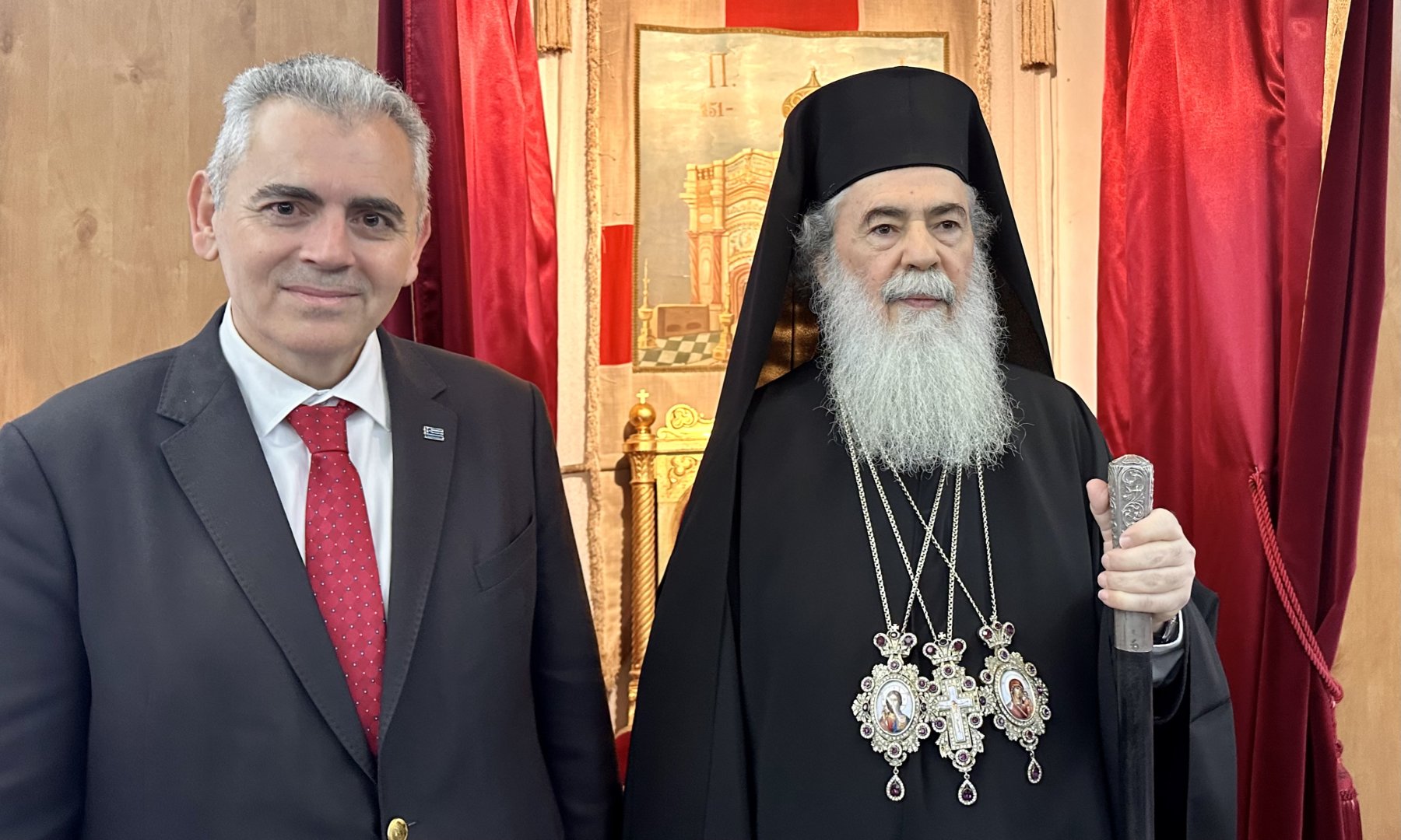 Ευχές Χαρακόπουλου από τον Πανάγιο Τάφο: Αναστάσιμο μήνυμα ελπίδας και ...