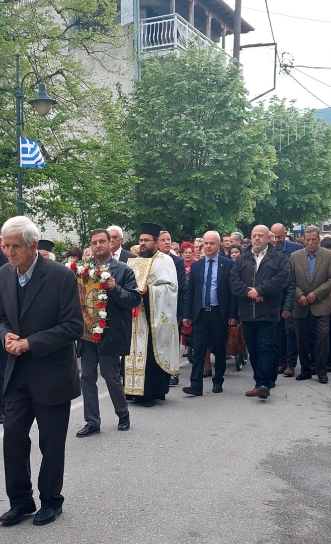 Αναστάσιμος Πανηγυρικός Εσπερινός προς τιμήν του Αγίου Γεωργίου στον ...