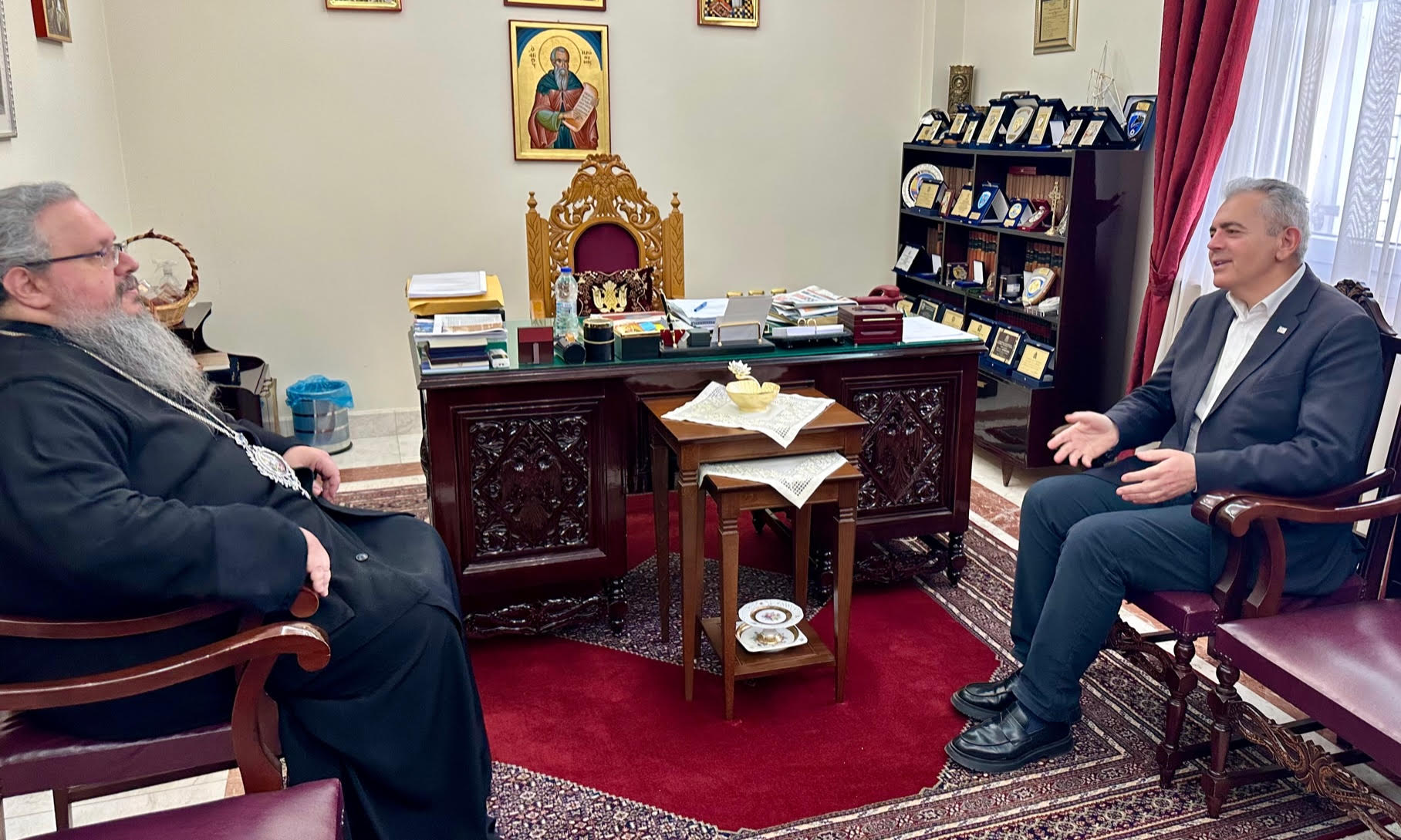 Χαρακόπουλος σε Μητροπολίτη Λαρίσης & Τυρνάβου: Πολύτιμο το ...