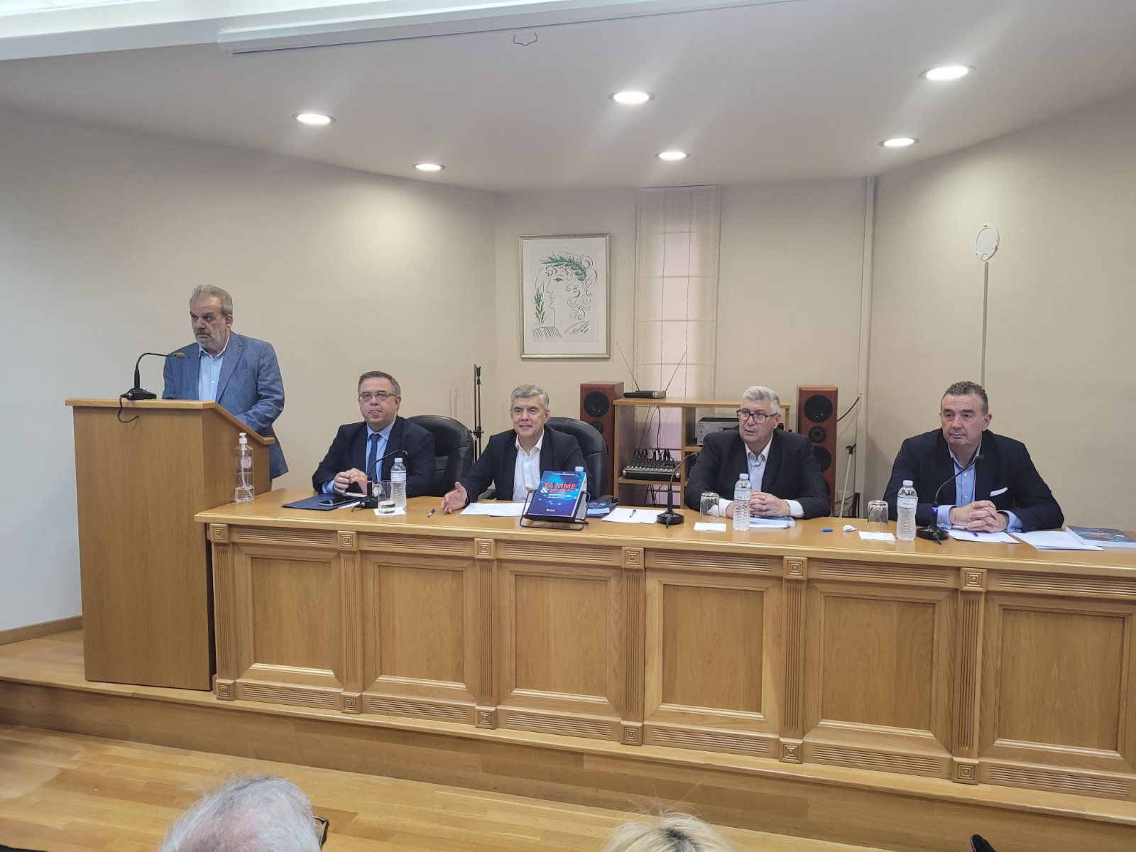 Παρουσιάστηκε στη Λάρισα το βιβλίο του Σωτήρη Τριανταφύλλου «Τα ΜΜΕ και ...