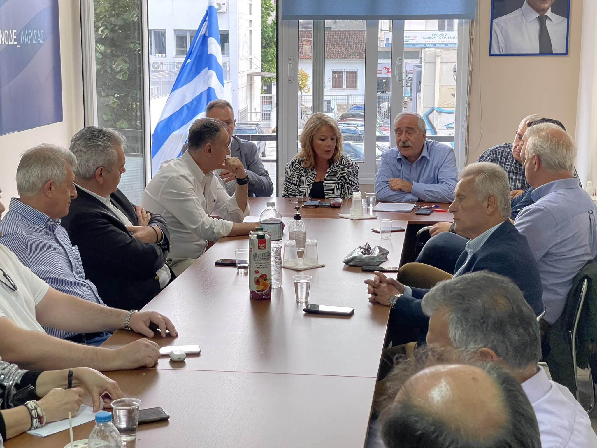 Σύσκεψη εργασίας της ΔΕΕΠ ΝΔ Λάρισας - Επί τάπητος το πρόγραμμα ...
