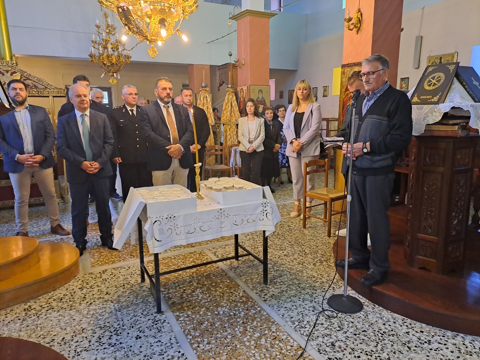 Μνημόσυνο στους πεσόντες της κατοχής στην Κοινότητα Σπηλιάς του Δήμου ...