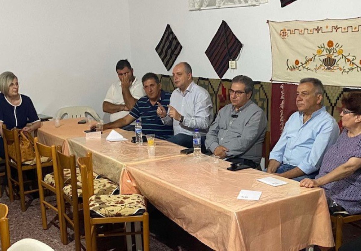 Επίσκεψη Καπετάνου στον Άγιο Γεώργιο Φαρσάλων: «Ισχυρή Κυβέρνηση της ΝΔ ...