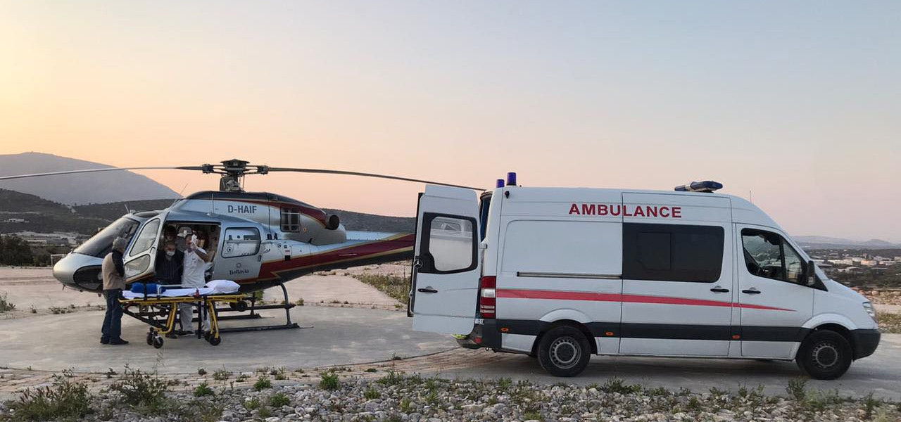 Εκτάκτως στο Πανεπιστημιακό Νοσοκομείο Λάρισας 41χρονη με αεροδιακομιδή ...