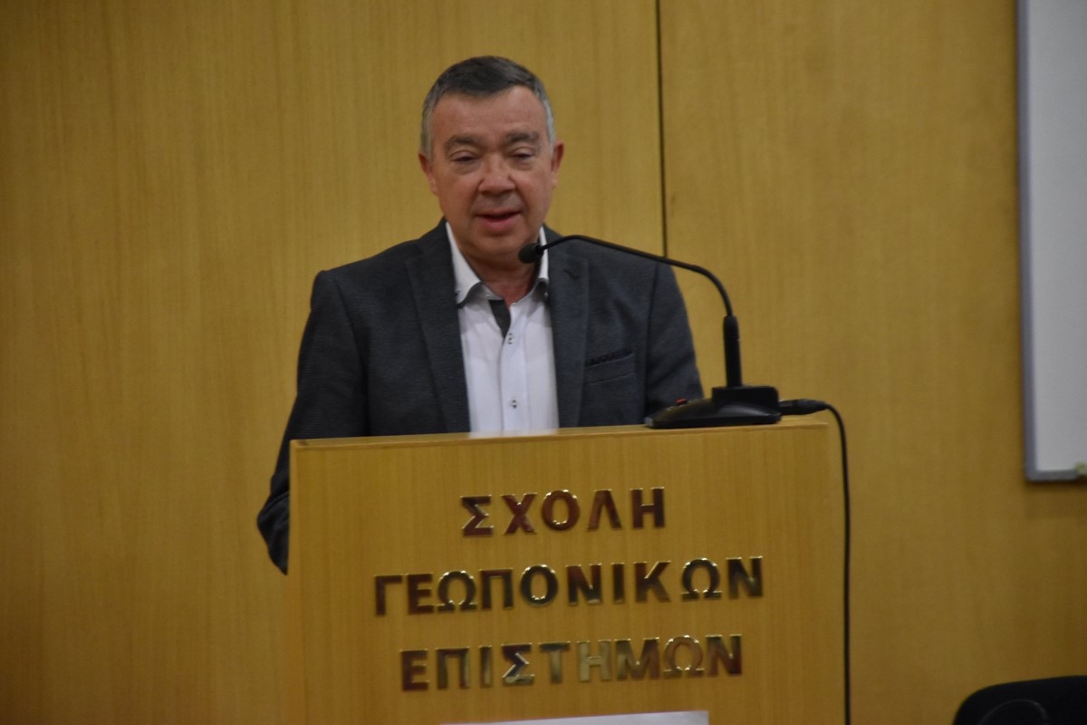 Νέος πρόεδρος του Τμήματος Γεωπονίας - Αγροτεχνολογίας ο καθηγητής ...