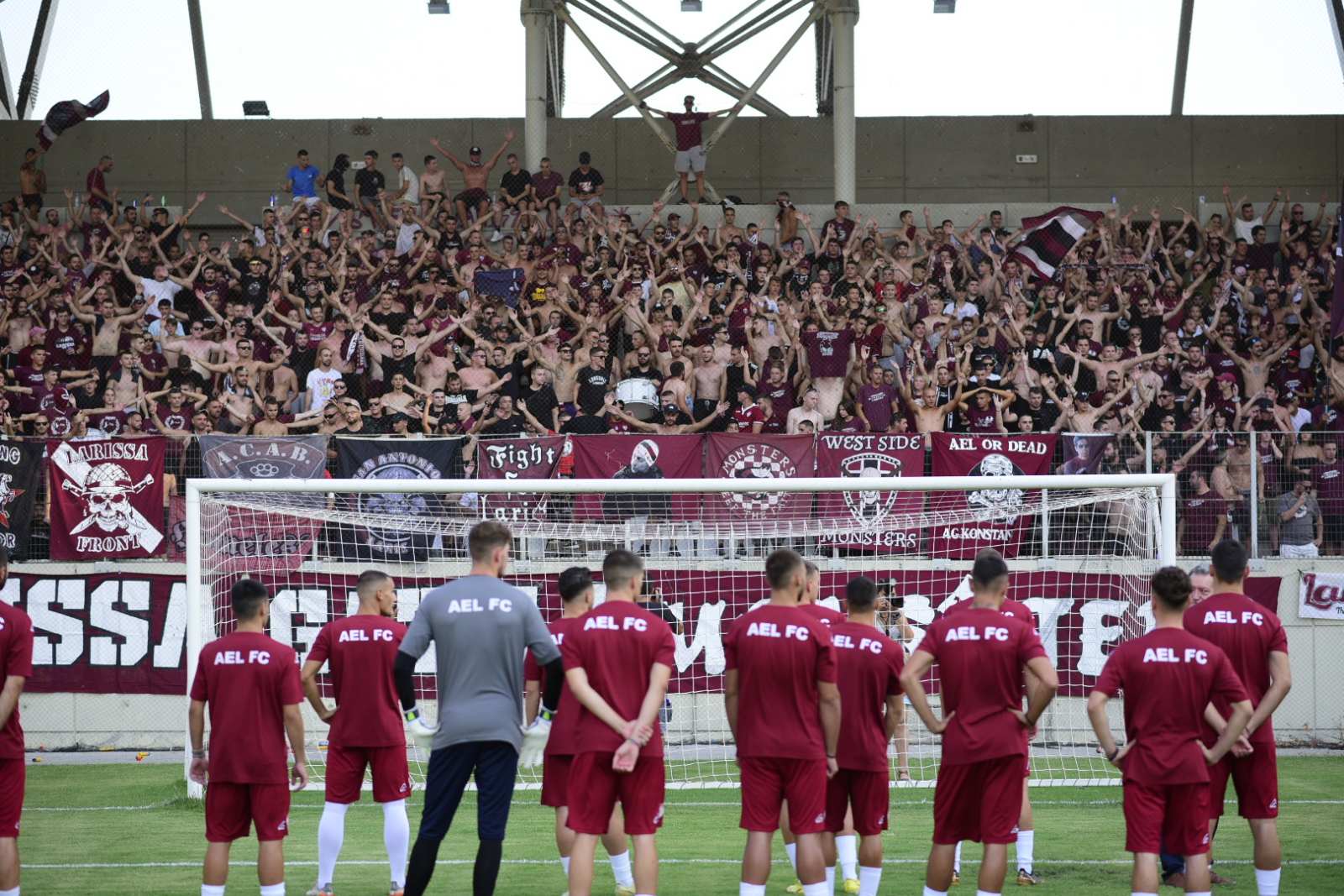 Η ΠΑΕ ΑΕΛ για την χθεσινή πρώτη προπόνηση στο AEL FC ARENA - ONLARISSA ...