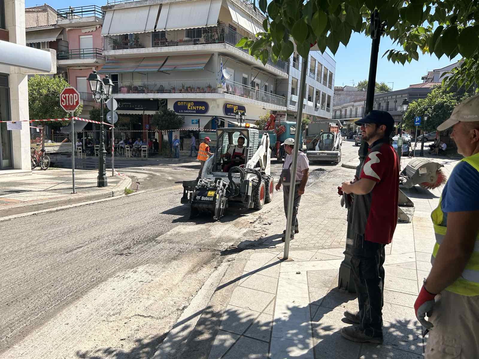 Ξεκίνησε μεγάλο έργο ασφαλτοστρώσεων και συντηρήσεων του οδικού δικτύου ...