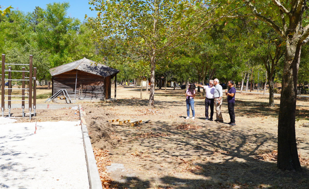 Νέες παιδικές χαρές, γήπεδο μπάσκετ, όργανα γυμναστικής και λίφτινγκ ...