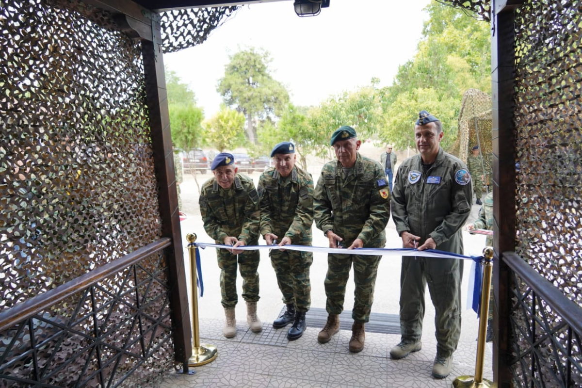 Λάρισα: Εγκαίνια Επιχειρησιακού Στρατηγείου της 1ης Στρατιάς και ...