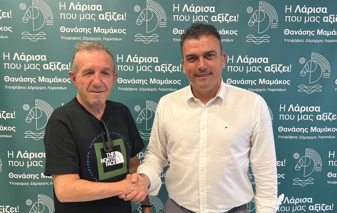 Στο πλευρό του Θανάση Μαμάκου, με τη «Λάρισα που μας αξίζει!» ο ...