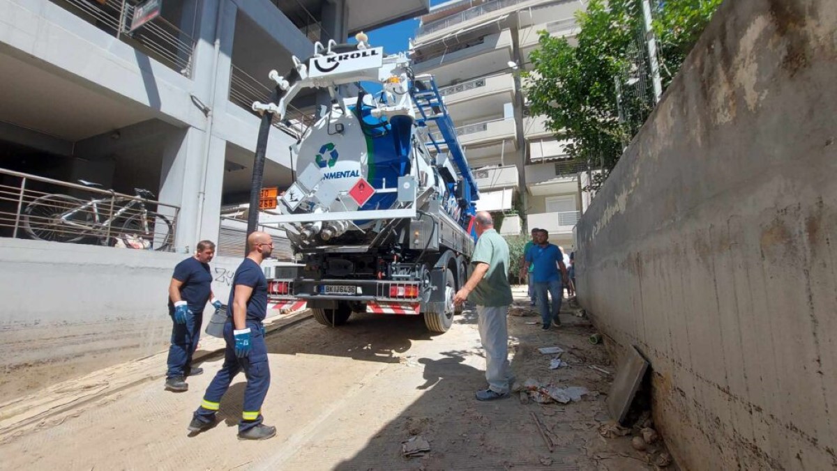 Στο Βόλο εξειδικευμένο μηχάνημα για τον καθαρισμό σπιτιών και ...