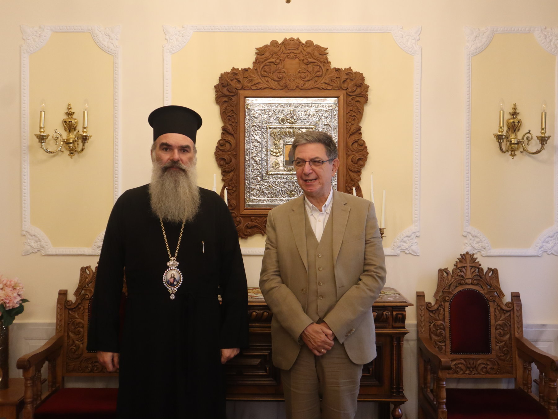 Με τον Μητροπολίτη Ελασσόνας συναντήθηκε ο Νίκος Ράπτης – ONLARISSA.GR ...