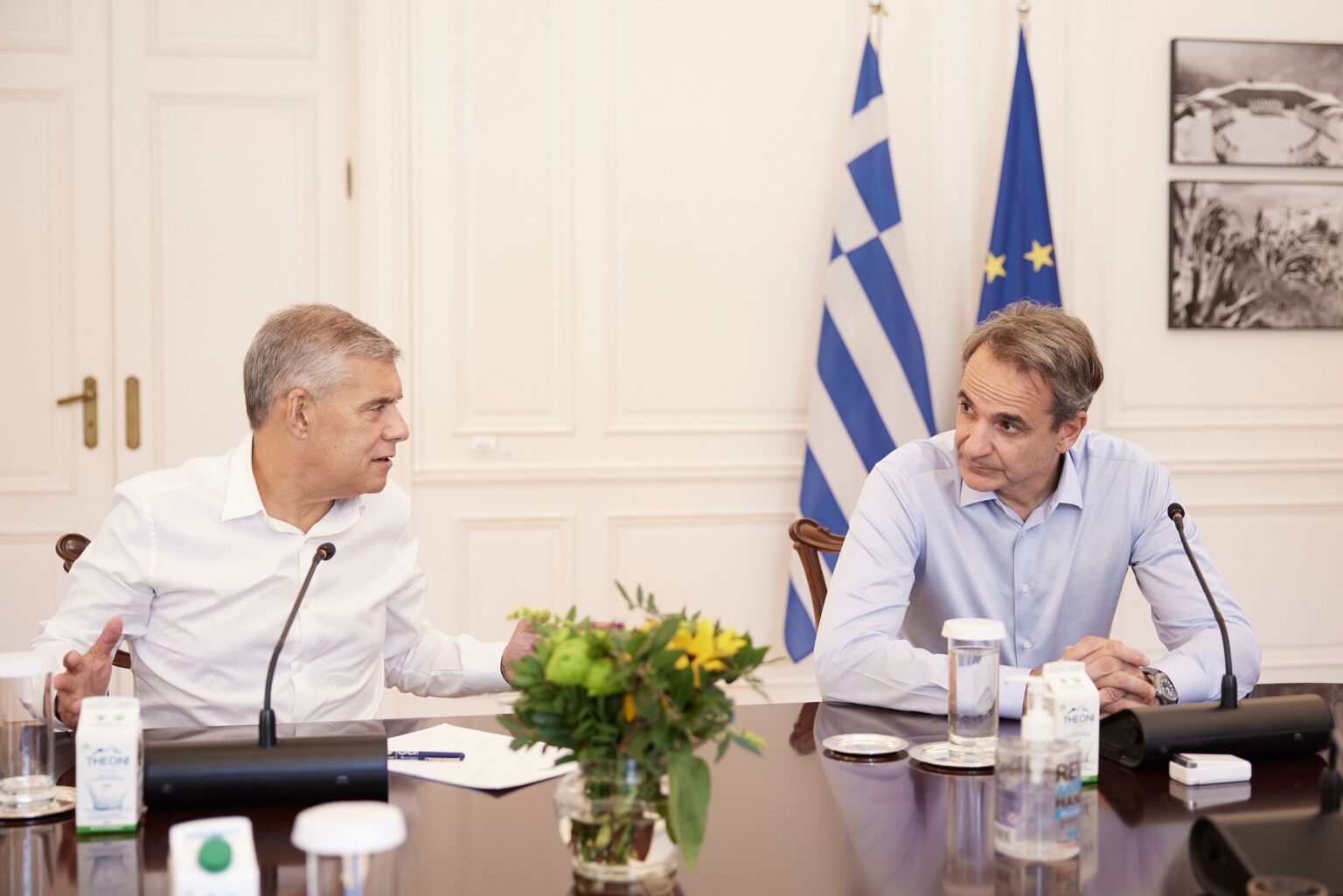 Τηλεδιάσκεψη Mητσοτάκη – Αγοραστού με το Συντονιστικό για την πορεία ...