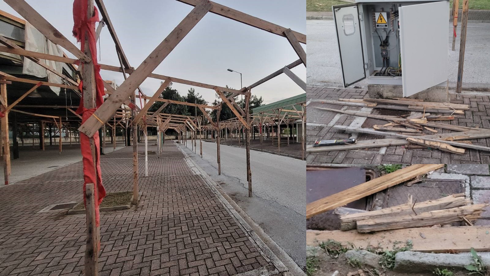 Λάρισα: Το παζάρι που δεν έγινε ποτέ και τα άκρως επικίνδυνα ...
