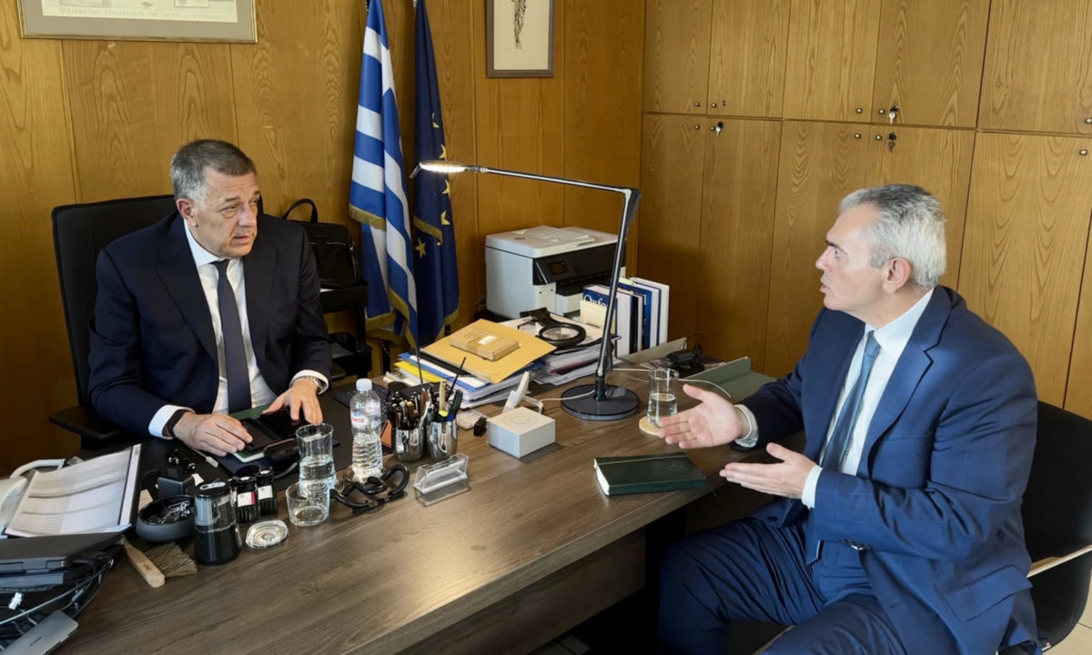 Χαρακόπουλος με υφυπουργό Υποδομών: Να τοποθετηθεί άμεσα γέφυρα μπέιλι ...