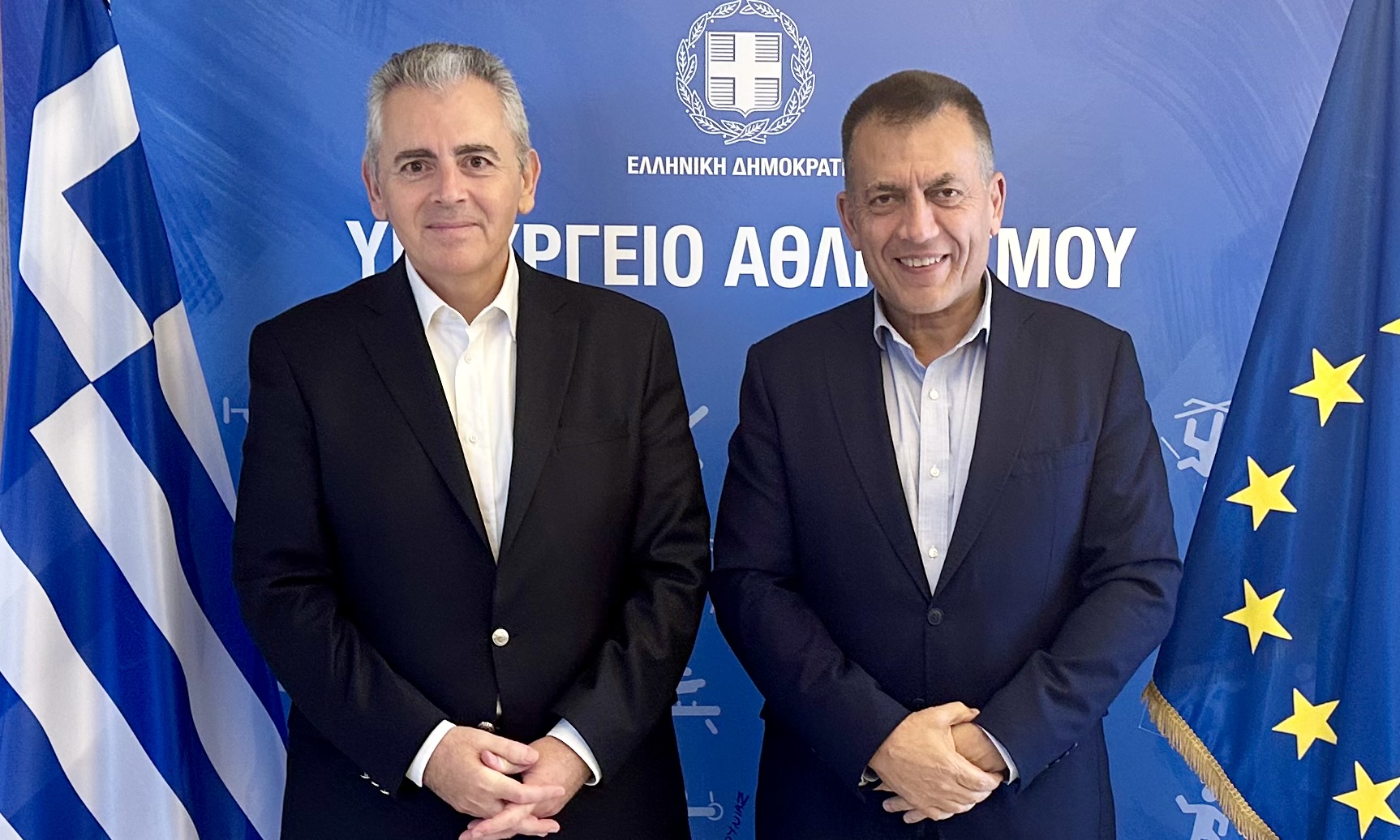 Χαρακόπουλος με Βρούτση: Ασφαλείς αθλητικές εγκαταστάσεις και αύξηση ...