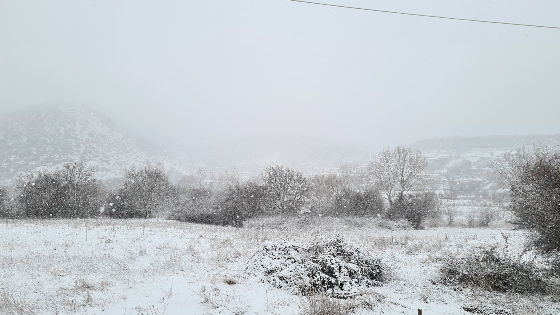 Χιονισμένα σήμερα Κυριακή αυτά τα χωριά της Λάρισας - ΦΩΤΟ - LarisaNew