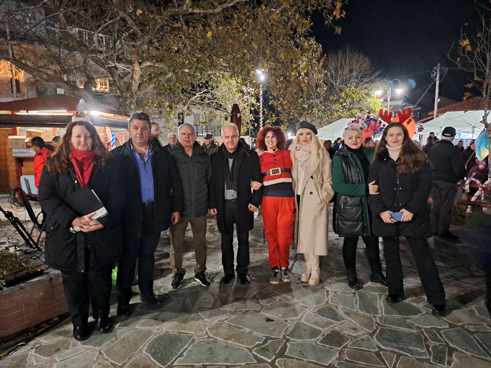 Στις χριστουγεννιάτικες εκδηλώσεις του Δήμου Τεμπών ο δήμαρχος Γιώργος ...