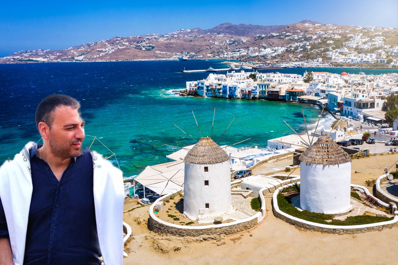 Αυτός είναι ο Λαρισαίος που λατρεύει η Μύκονος και σπάει τα... κοντέρ ...