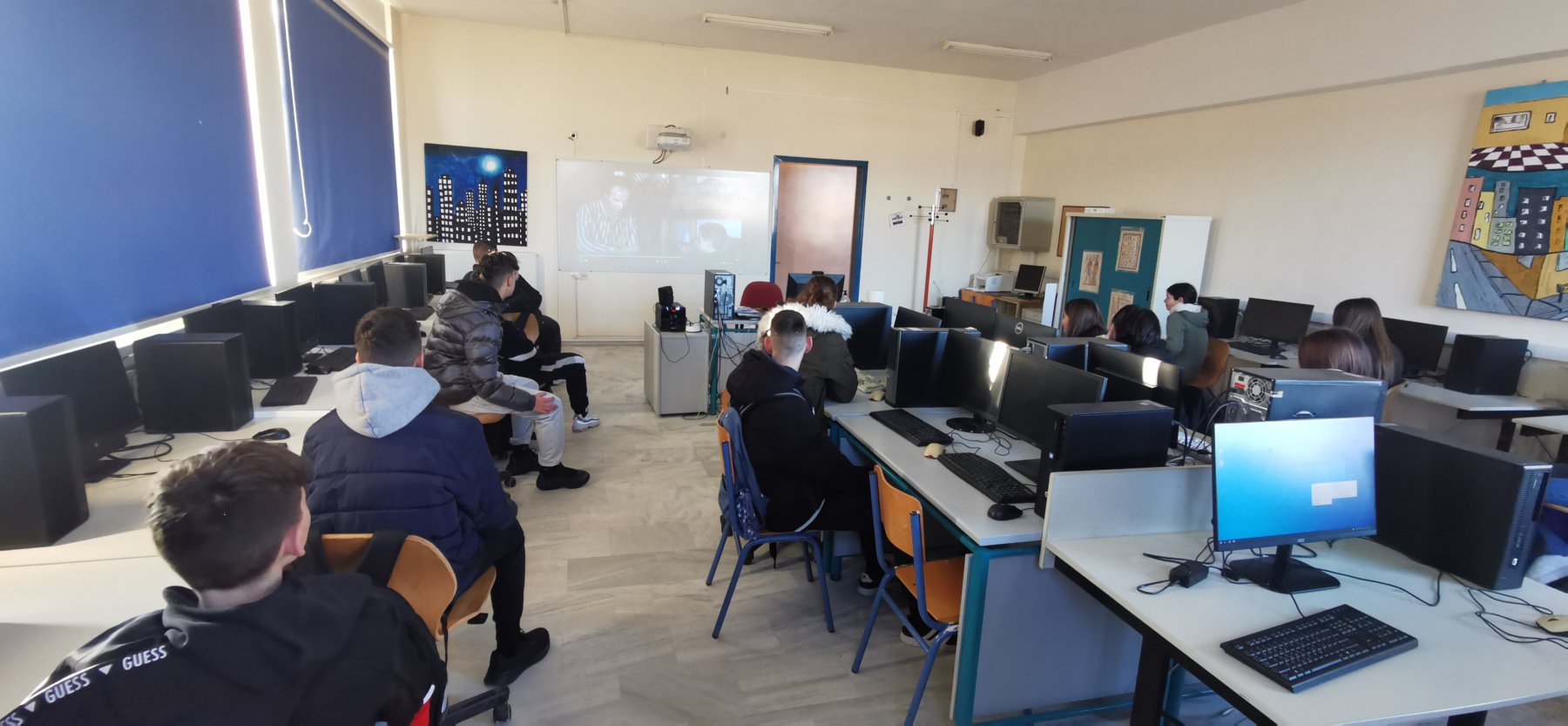 Το Γυμνάσιο Αμπελώνα τίμησε τη μνήμη του Ολοκαυτώματος των Εβραίων ...